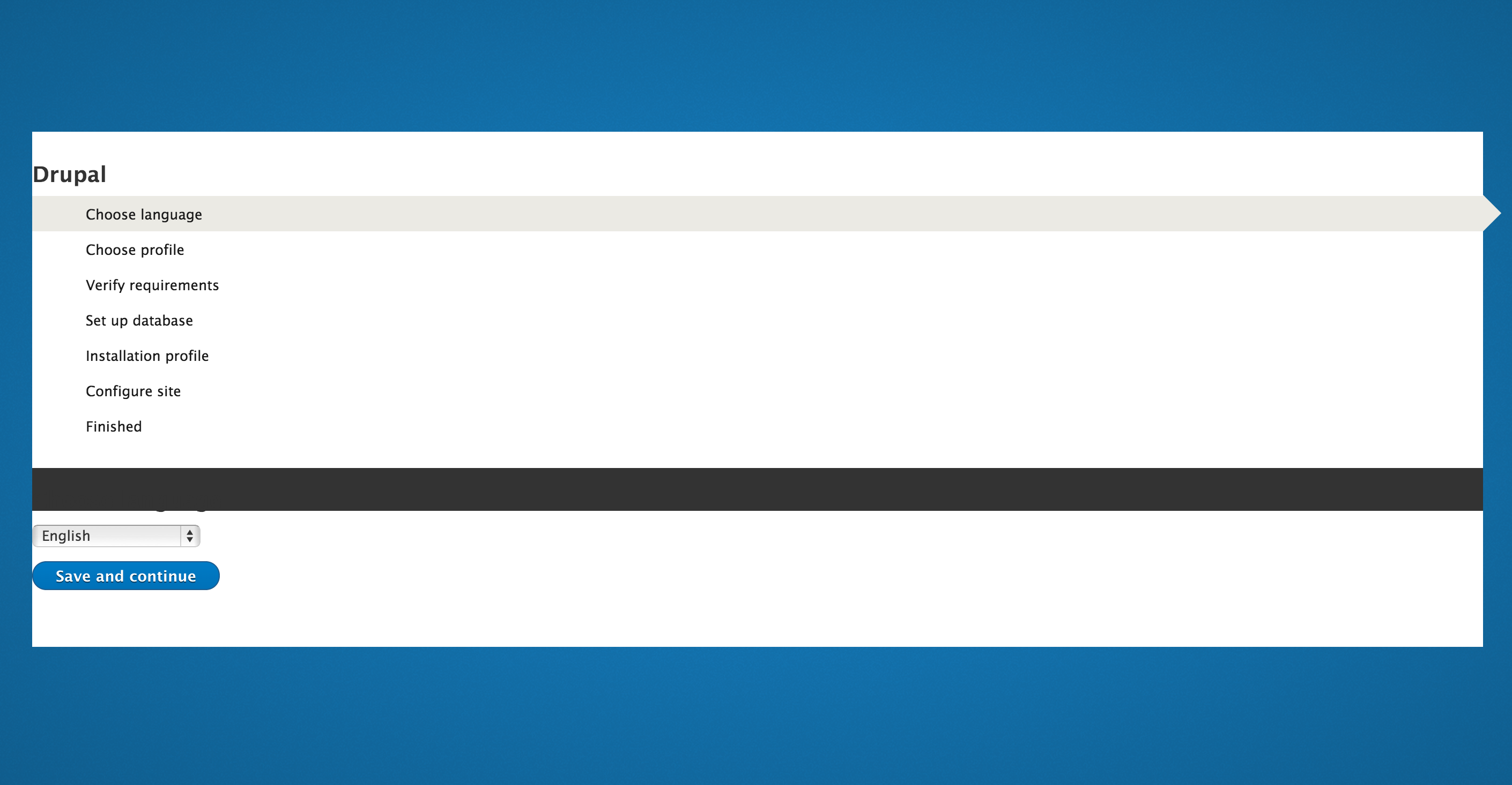 install-page.html.twig markup and CSS [#2041793] | Drupal.org